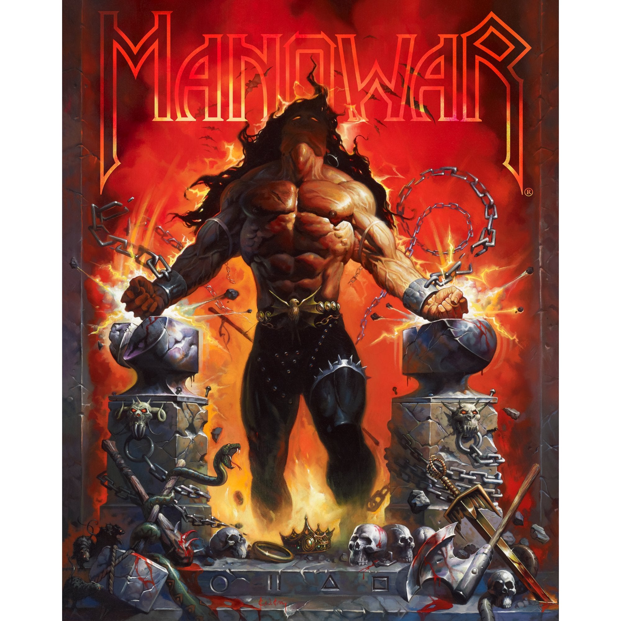 Art prints extra large – MANOWAR Merch EU
