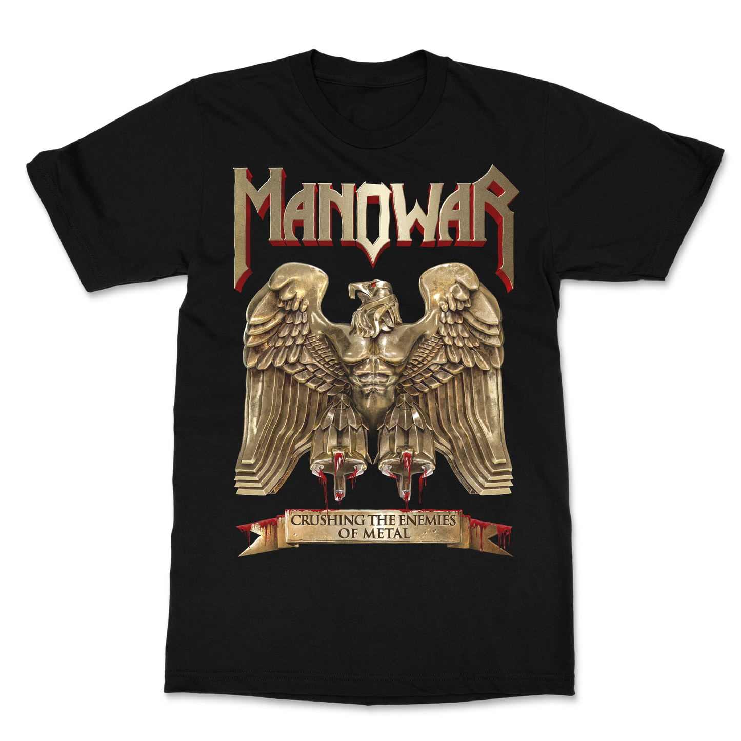 Manowar T-Shirt Battle Hymns - Crushing The Enemies Of Metal (2022 Edi ...